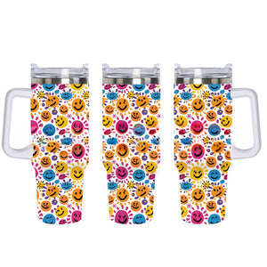 Wholesale Mother's Day Series 40oz Car Handle Large Capacity Ice Bomber Cup