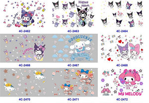 Wholesale 10pcs/pack Cute and Beautiful Cartoon Credit Card Stickers Decals