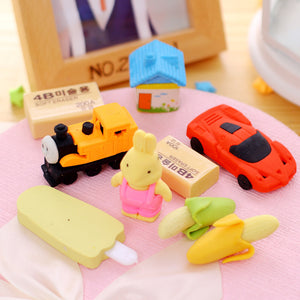 Wholesale Creative Cartoon Lollipop TPR Eraser OLY-ER-YiZhou005