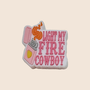 Wholesale 10pcs Cartoon Lighter Letter Pattern Silicone Beads