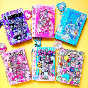wholesale Hot-Selling A7&A5 acrylic cartoon Shaker notebook
