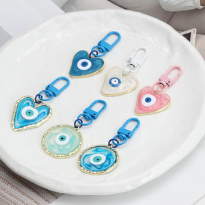 Wholesale Metal Türkiye Blue Eye Keychain OLY-KC-Baid008
