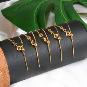 Wholesale Titanium Steel Needle Type DIY With Chain Beaded Stainless