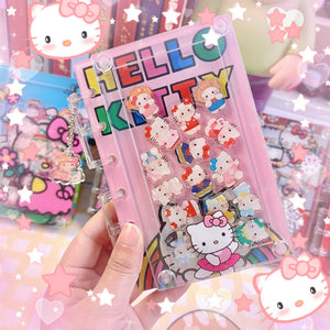 Wholesale Acrylic Shaker Notebook Cute Cartoon A7 Book Rocking Noteboo