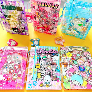 wholesale Hot-Selling A7&A5 acrylic cartoon Shaker notebook
