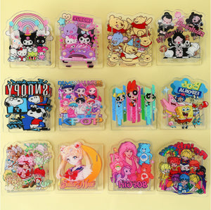 Wholesale Creative Cute Cartoon Acrylic Pen Holder OLY Exclusive
