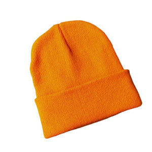 Wholesale Dopamine Color Line Solid Color Acrylic Knitted Hat OLY-HT ...