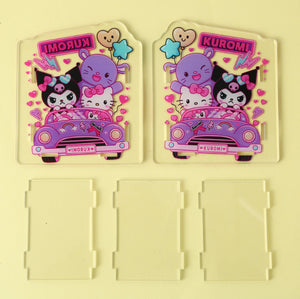 Wholesale Creative Cute Cartoon Acrylic Pen Holder OLY Exclusive