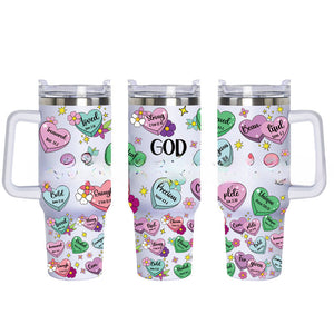 Wholesale Mother's Day Series 40oz Car Handle Large Capacity Ice Bomber Cup