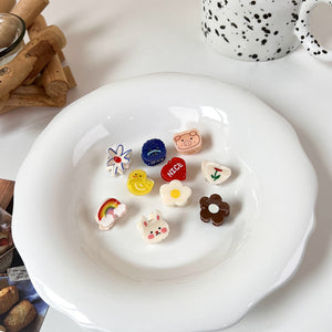 Wholesale Acrylic Kids Cartoon Mini Barrette OLY-HC-MiS015