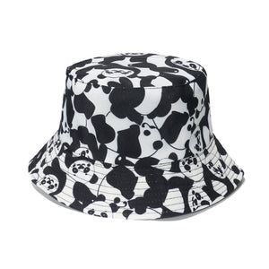 Wholesale Panda Print Polyester Bucket Hat OLY-HT-YuanB032
